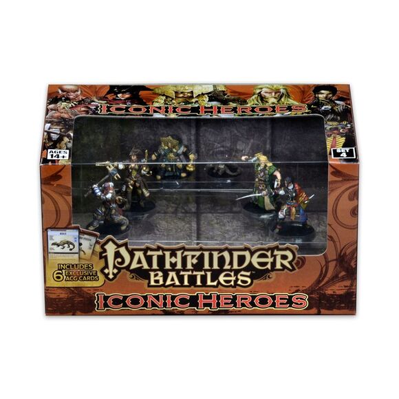 WizKids | Games | Pathfinder Battles Iconic Heroes Box Set 4 | Poshmark